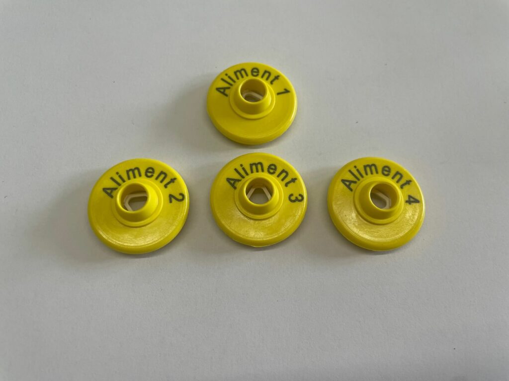 Boucle de calibrage Aliment 1 - AGYE